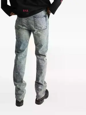 RtA Haru Paint-splatter Jeans