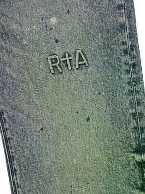 RtA Haru Paint-splatter Jeans