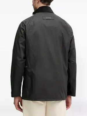 Barbour Stratford Corduroy-collar Waxed-cotton Jacket