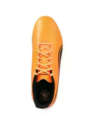 PUMA King Logo Print Sneakers - Orange