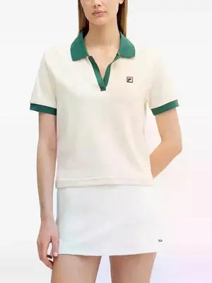 FILA Belfort Logo-patch T-shirt - White