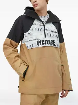 PICTURE ORGANIC CLOTHING Occan Landscape-print Panelled Ski Jacket