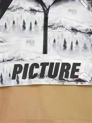 PICTURE ORGANIC CLOTHING Occan Landscape-print Panelled Ski Jacket