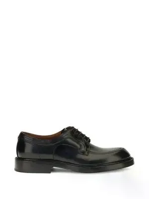 Dolce & Gabbana Calfskin Derby Shoes - Black