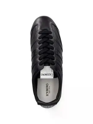 Iceberg Paneled Logo Detail Sneakers