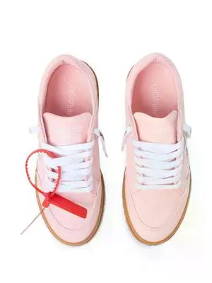 Off-White Low Top Sneakers With Signature Arrows Motif