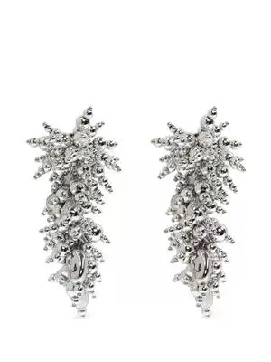 SELF-PORTRAIT Beaded-cluster Drop Earrings