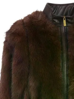 Zimmermann Valiant Faux-fur Panelled Jacket