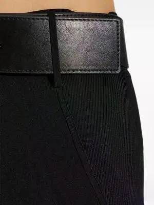 SELF-PORTRAIT Belted Stirrup Leggings