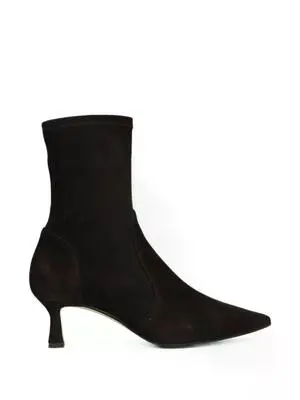THE SELLER Pointed-toe Suede Boots - Brown