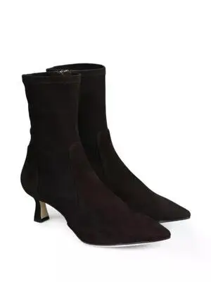 THE SELLER Pointed-toe Suede Boots