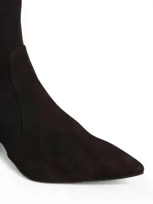 THE SELLER Pointed-toe Suede Boots