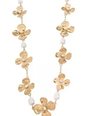 Cult Gaia Faux Pearl Necklace