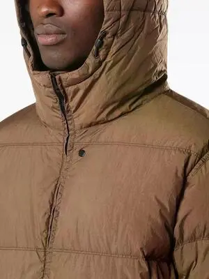Stone Island 4100037 Crinkle Reps Ny Wind-resistant Down Jacket With Anti-drop