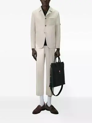 Thom Browne Unconstructed Patch Pocket Sportcoat - Neutrals