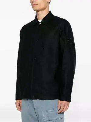 Stone Island Logo-patch Overshirt