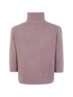 JCSOPHIE Roll-neck Short-sleeve Sweater