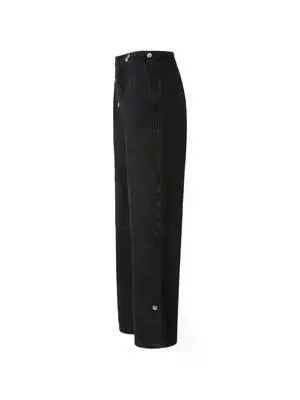 Marni Washed Finish Buckle-detail Jeans