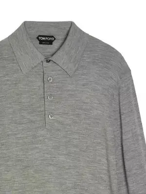 TOM FORD Long-sleeve Polo Shirt
