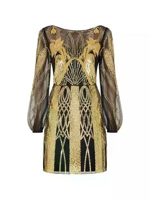 TEMPERLEY LONDON Perseus Sequin-embellished Mini Dress
