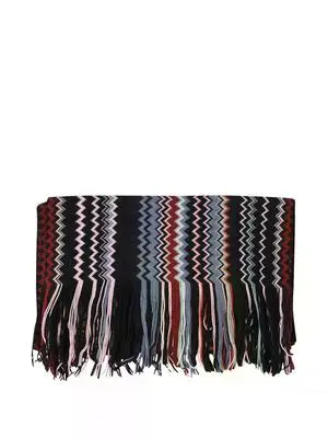 Missoni Zigzag Fringed Scarf
