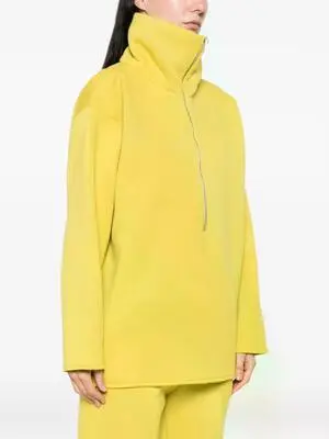 THE M.. The M. Hofu Half-zip Sweatshirt - Yellow