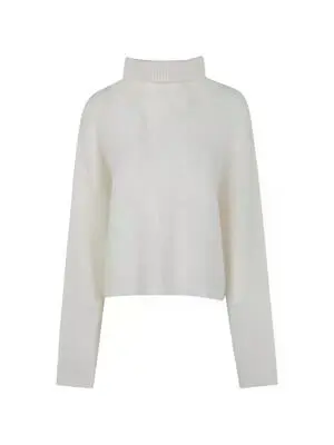 LISA YANG Zerlina Roll-neck Sweater - White