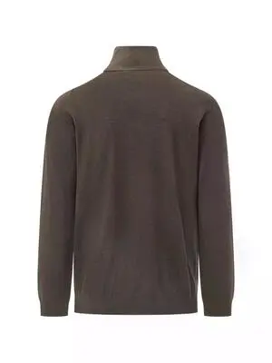 Premiata Quarter-zip Wool Sweater
