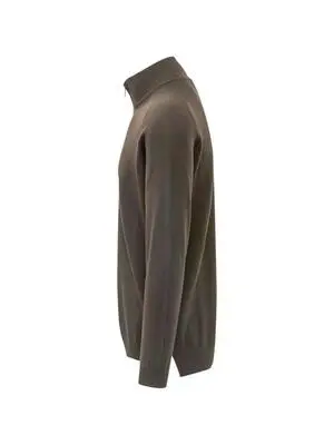 Premiata Quarter-zip Wool Sweater