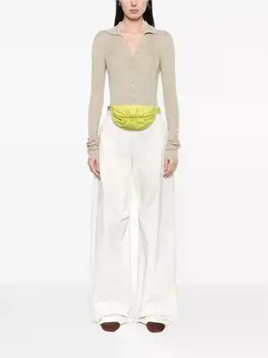 Bottega Veneta Lambskin Chain Pouch Belt Bag