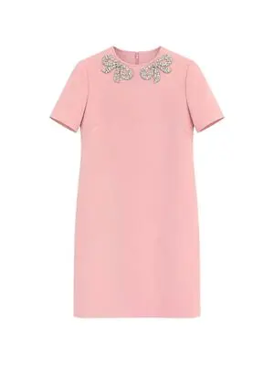 VALENTINO Valentino Garavani Short Sleeve Mini Dress