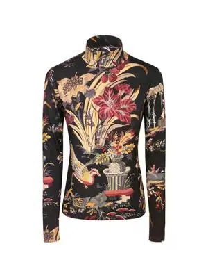 Etro Mock-neck Top
