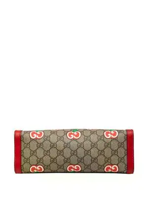 Gucci Gg Supreme Apple Padlock Tote Bag