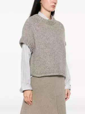 SUSANNE BOMMER Crew Neck Vest