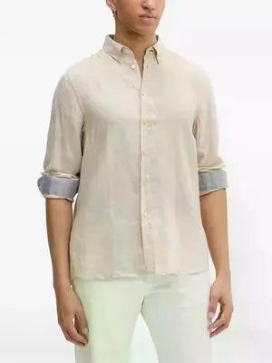 Paul Smith Button-down Long-sleeve Shirt - Neutrals