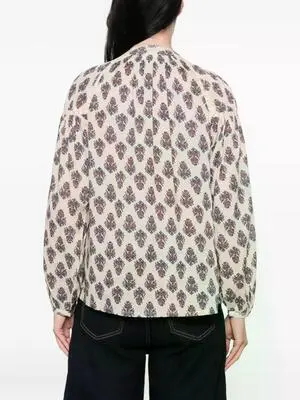 MAISON123 Danica Paisley-print Blouse