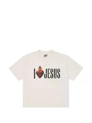 MELT Graphic-print T-shirt - Neutrals