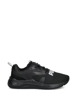 PUMA Softride Wired 2 Logo Strap Sneakers - Black