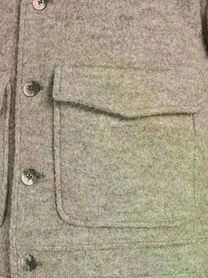 Manière De Voir Wool Bouclé Jacket With Revere Collar