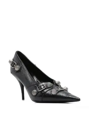 Balenciaga Studded Buckle Pumps