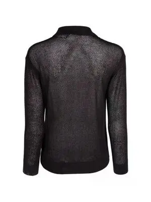 L'Agence Carine Pointelle Polo Top