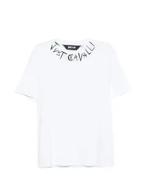 Just Cavalli Logo-print T-shirt - White