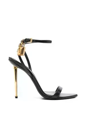 TOM FORD Padlock Leather Sandals