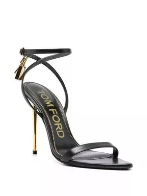 TOM FORD Padlock Leather Sandals