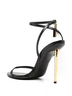 TOM FORD Padlock Leather Sandals