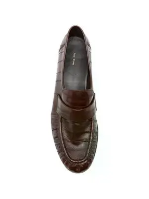 THE ROW Leather Loafers