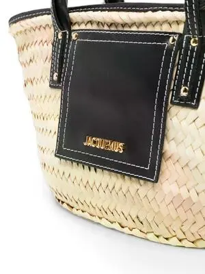 Jacquemus Small Woven Basket Bag