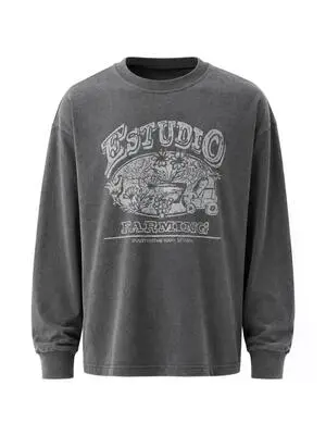 Estudio Niksen Farming Graphic Print Pullover