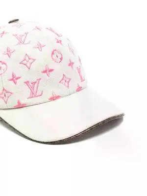 LOUIS VUITTON Monogram-pattern Baseball Cap