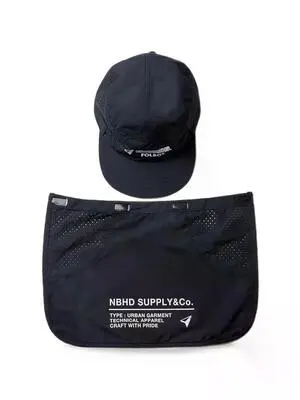 NEIGHBORHOOD Logo-print Panelled Cap